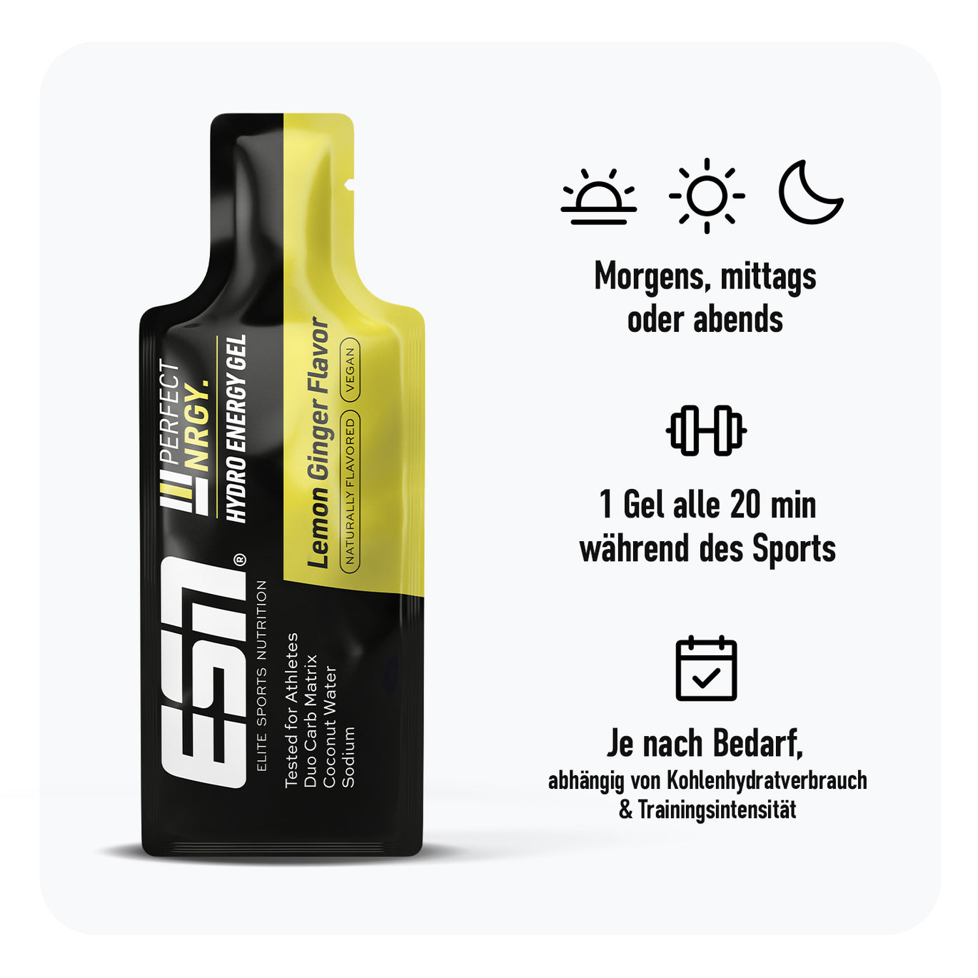 Energy Gel kaufen | Perfect NRGY | Elite Sports Nutrition – ESN