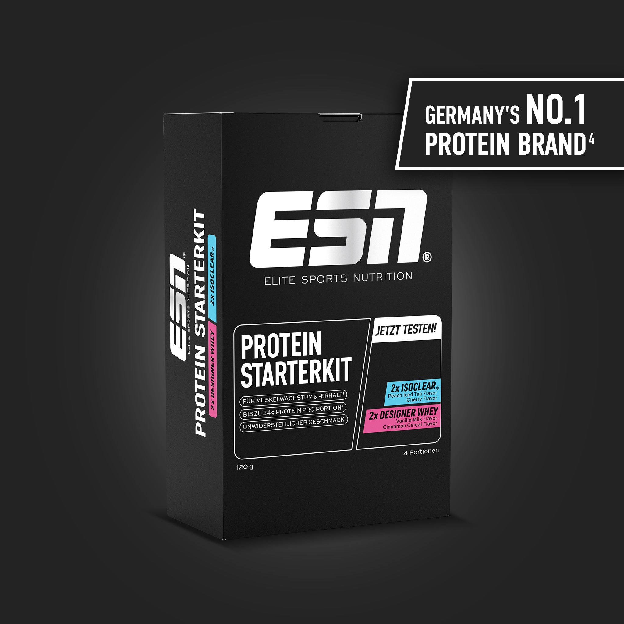 Buy protein powder sample pack | 4 x 30g Bestseller varieties – ESN